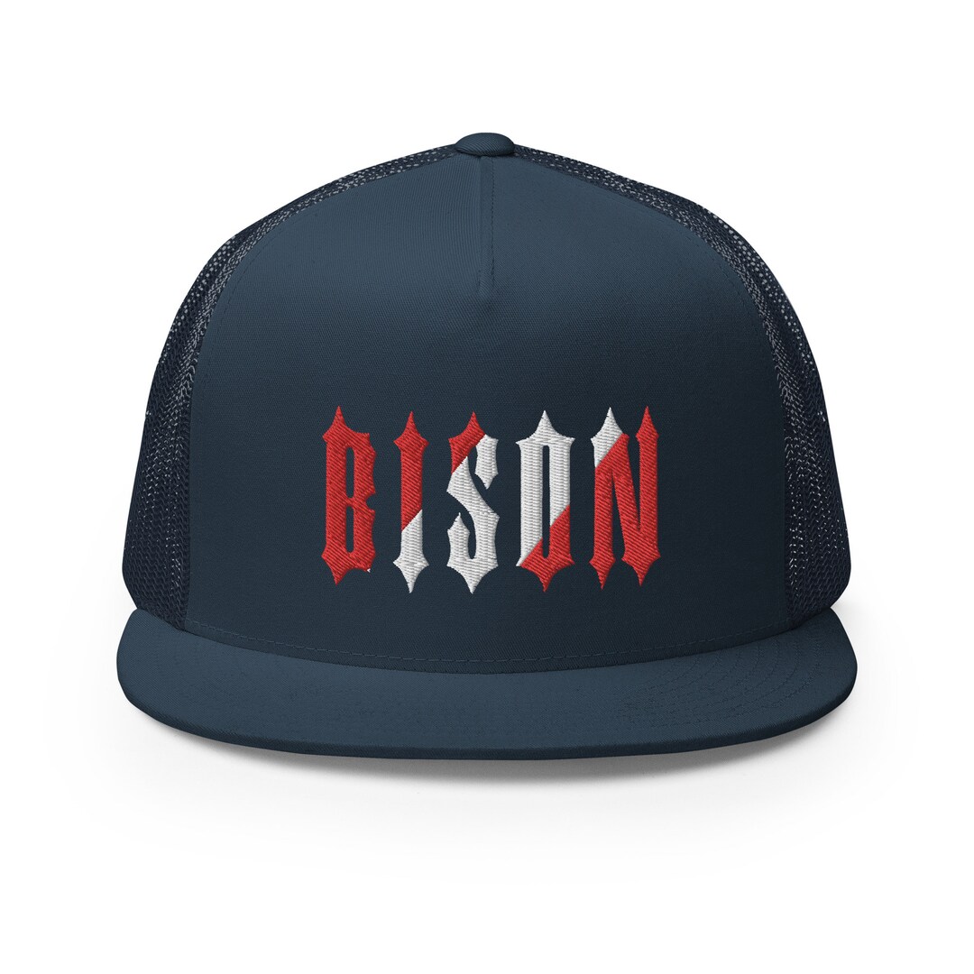 Howard - BISON Trucker Hat (navy) - Etsy