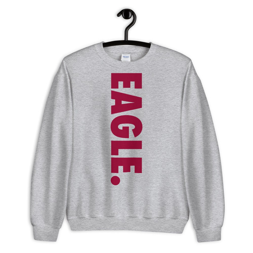 NCCU EAGLE. Sweatshirt Grey/Black | Etsy