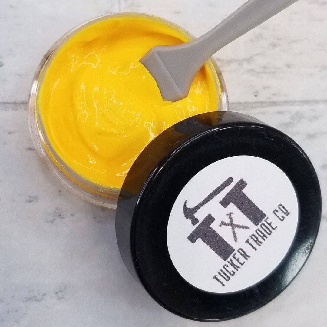 TTCO Chalk Paste MARIGOLD for Silk Screen or Mesh Stencils, Cricut ...