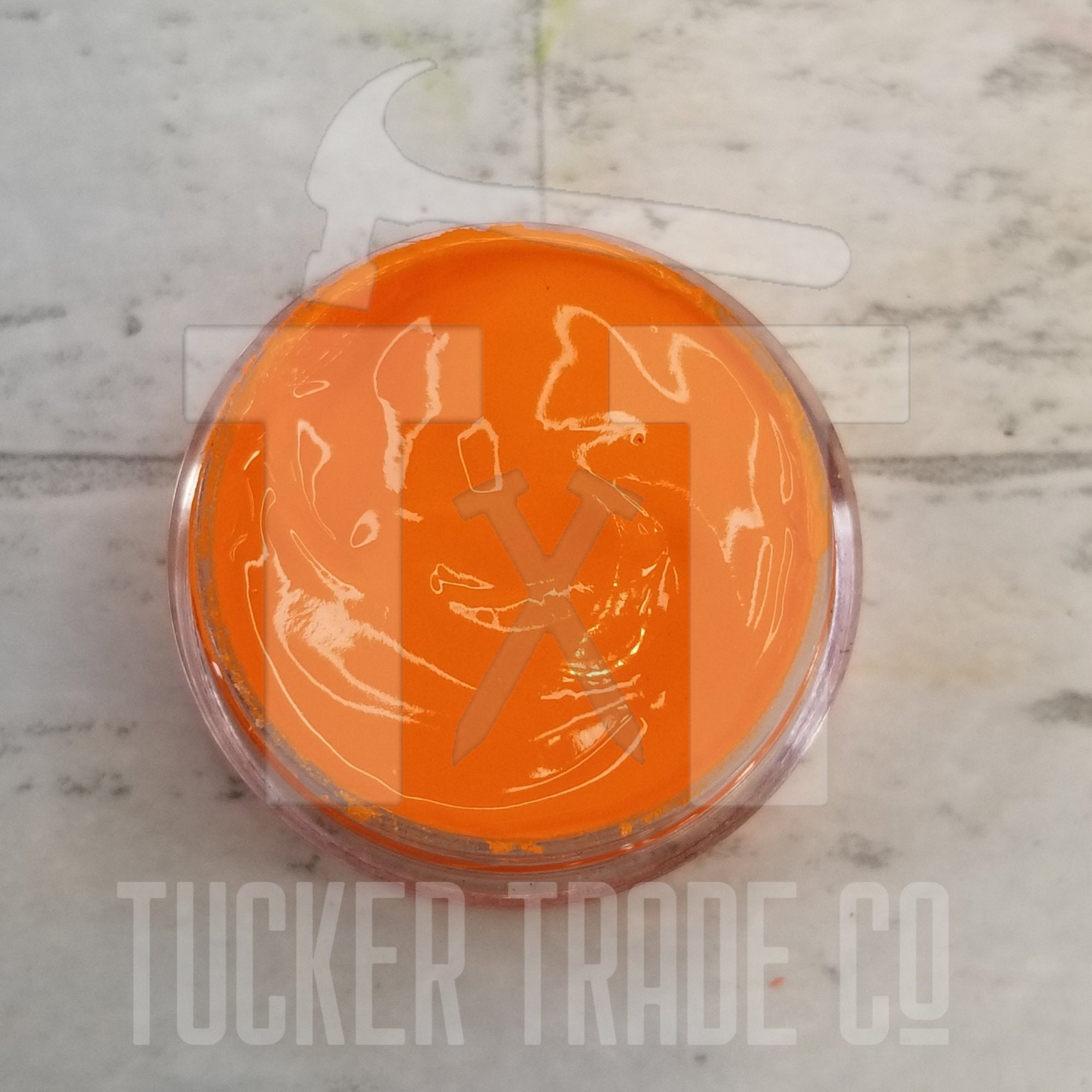 TTCO Chalk Paste ORANGE for Silk Screen or Mesh Stencils, Cricut ...