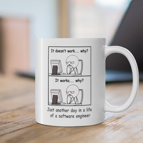 6 Stages of Debugging Programmer Mug 11oz Funny Programming - Etsy