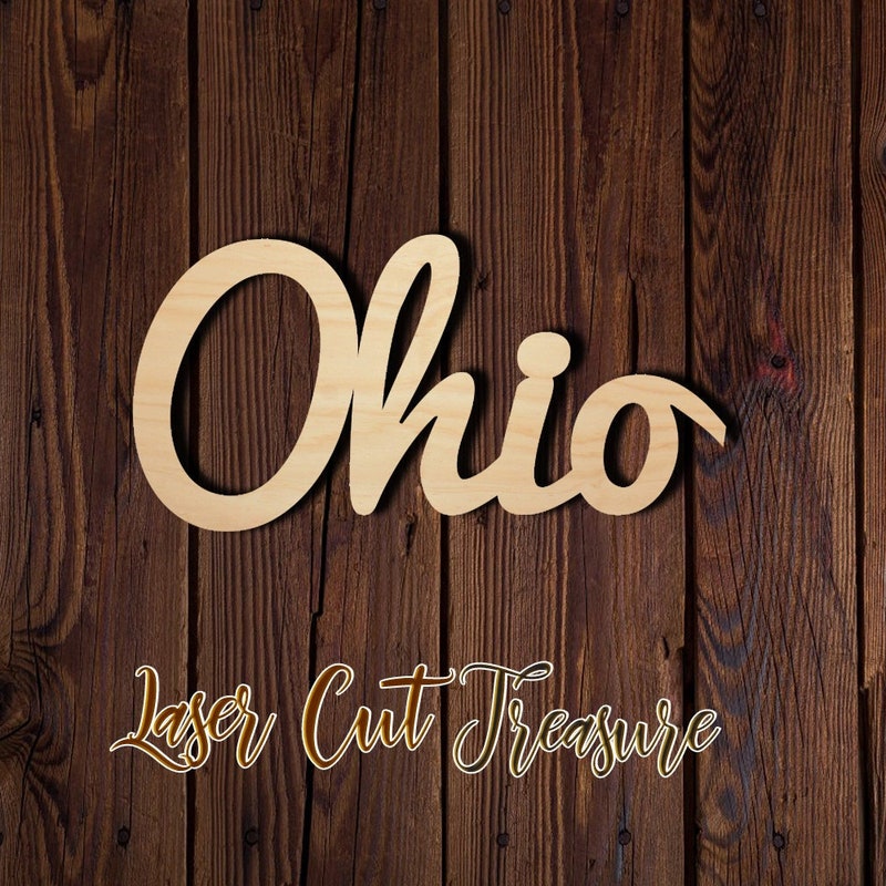 Ohio Wood Sign - Etsy