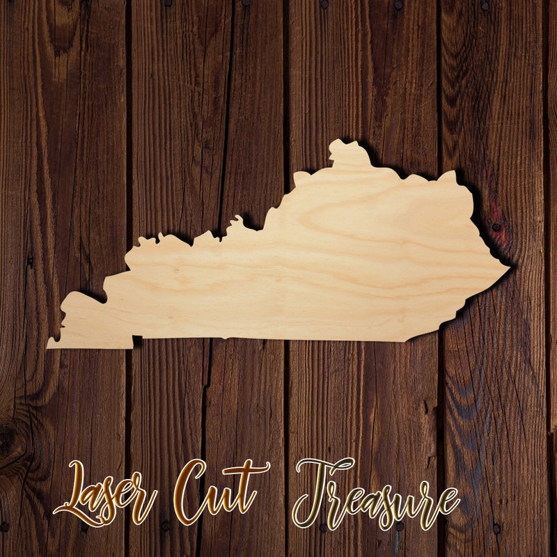 Kentucky State Shape - Etsy