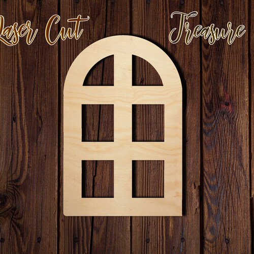 Window Christmas Unfinished Laser Cut Shape - Etsy