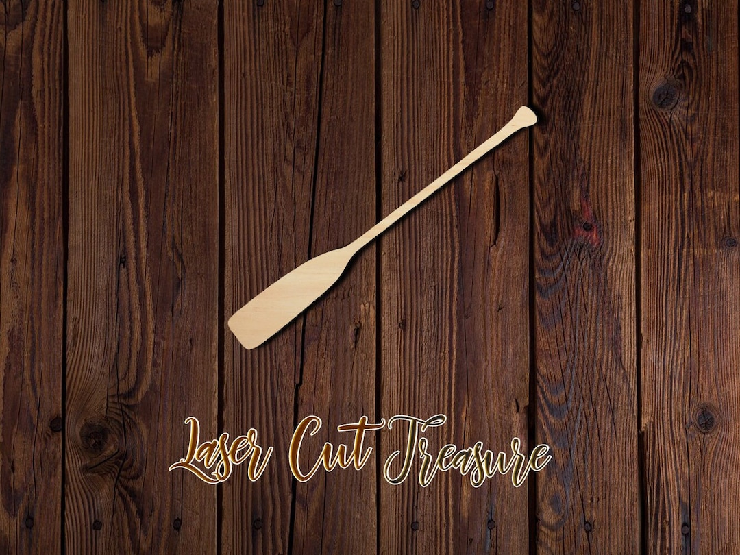 Boat Oar - Unfinished Laser Cut Wood Shape - 1/8" Baltic Birch Plywood ...