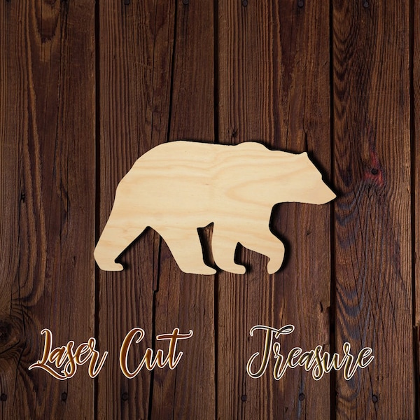 Bear Cutout - Etsy