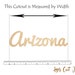 Arizona Wood Sign Unfinished Laser Cut Shape - Etsy