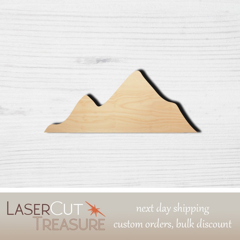Mountain Cut Out - Etsy