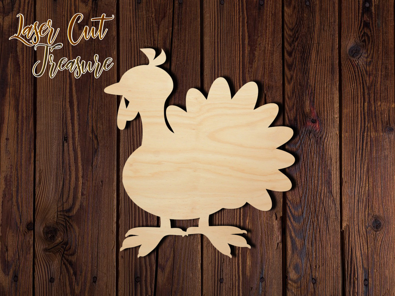 Kids' Crafts Woodland Wildlife Laser Cut Unfinished Wood Cutout Shapes ...