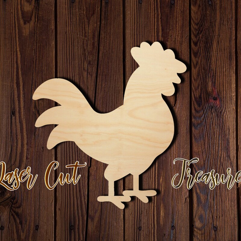 Wood Rooster - Etsy