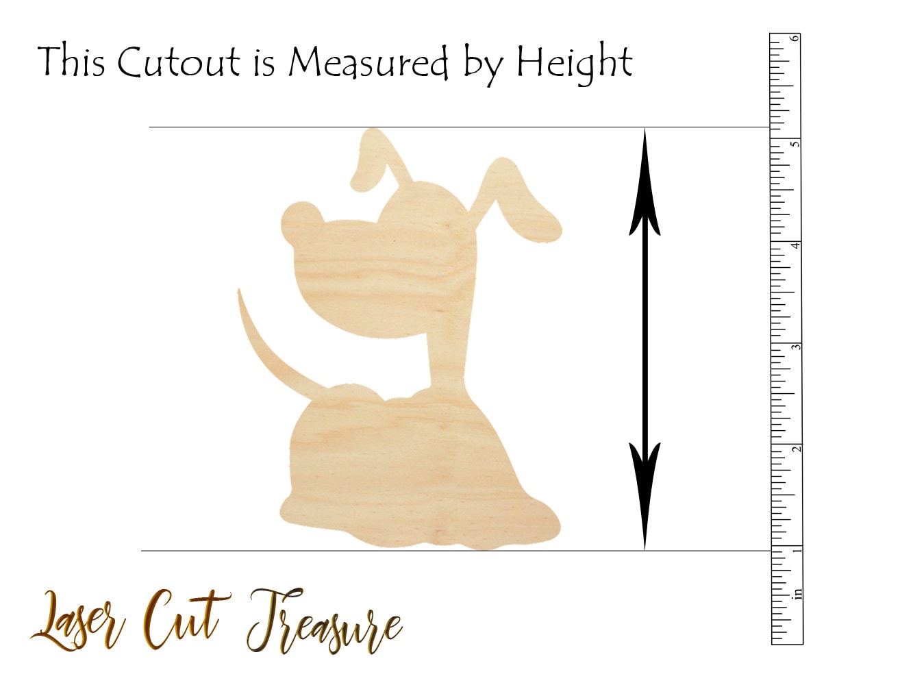 Dog Shape Unfinished Laser Cut Shape - Etsy