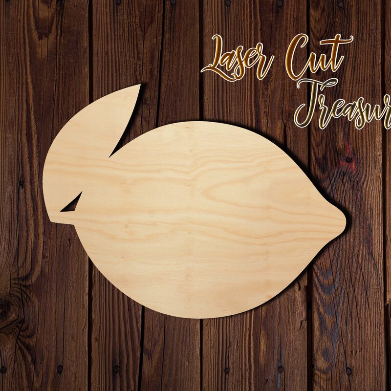 Lemon Wood Cutout - Etsy