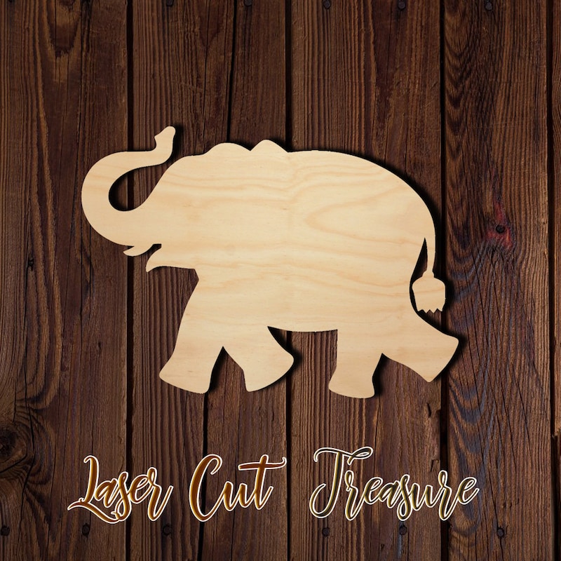 Elephant Cut Out - Etsy