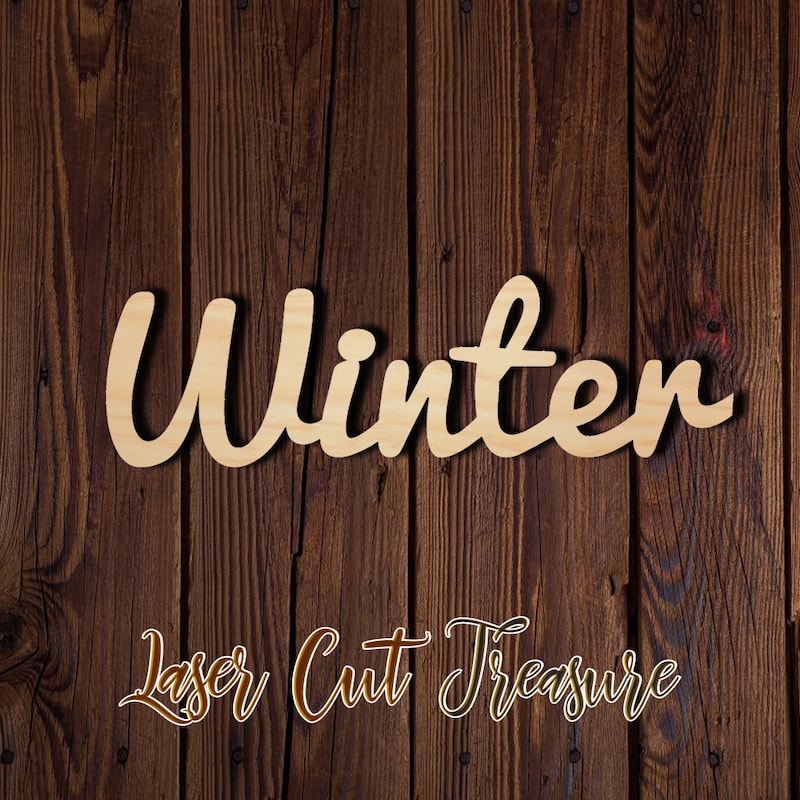 Wooden Winter Sayings - Etsy