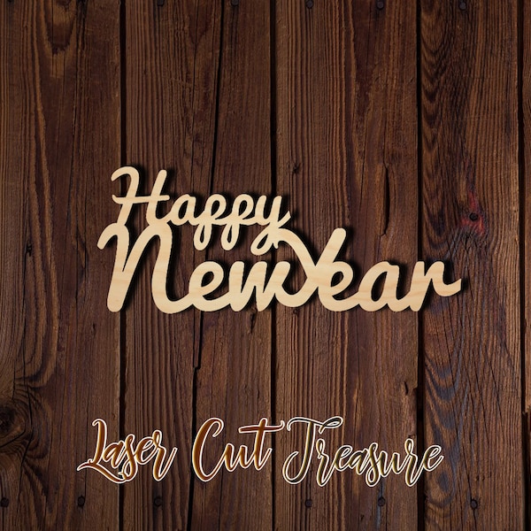 Happy New Year Sign - Etsy