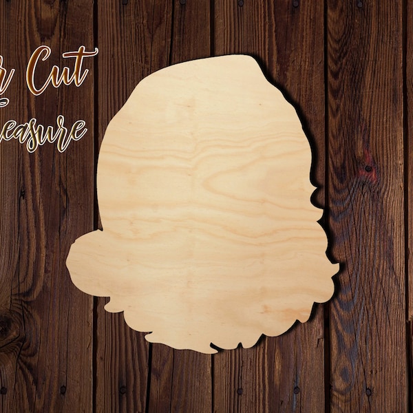 Santa Head Ornament - Etsy