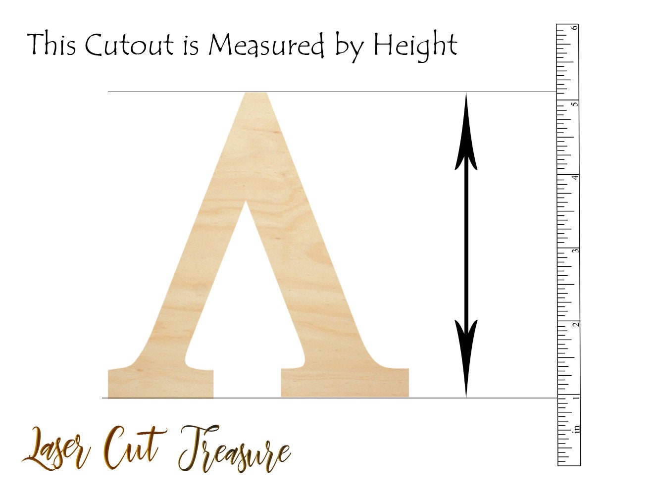 Lambda Greek Letter Unfinished Laser Cut Shape - Etsy