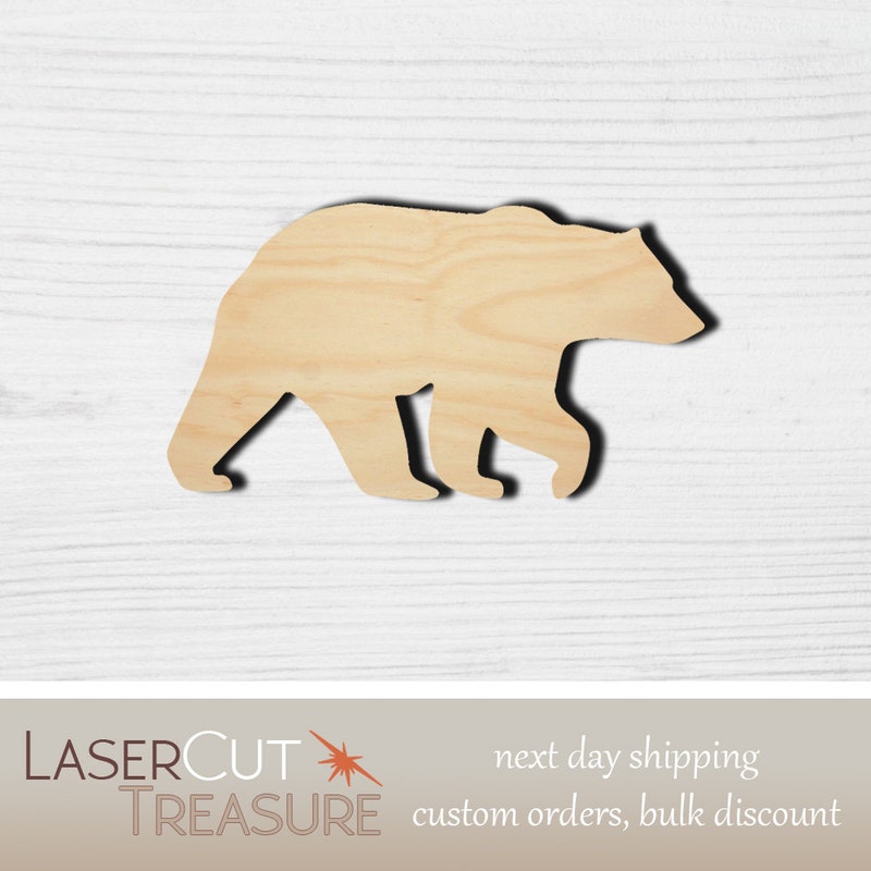Cardboard Cut Out Bear - Etsy