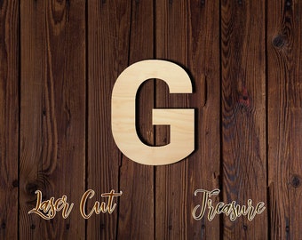 Brass G Blank Raw Brass Letter G Blank Brass Letter Wallart Decoration ...
