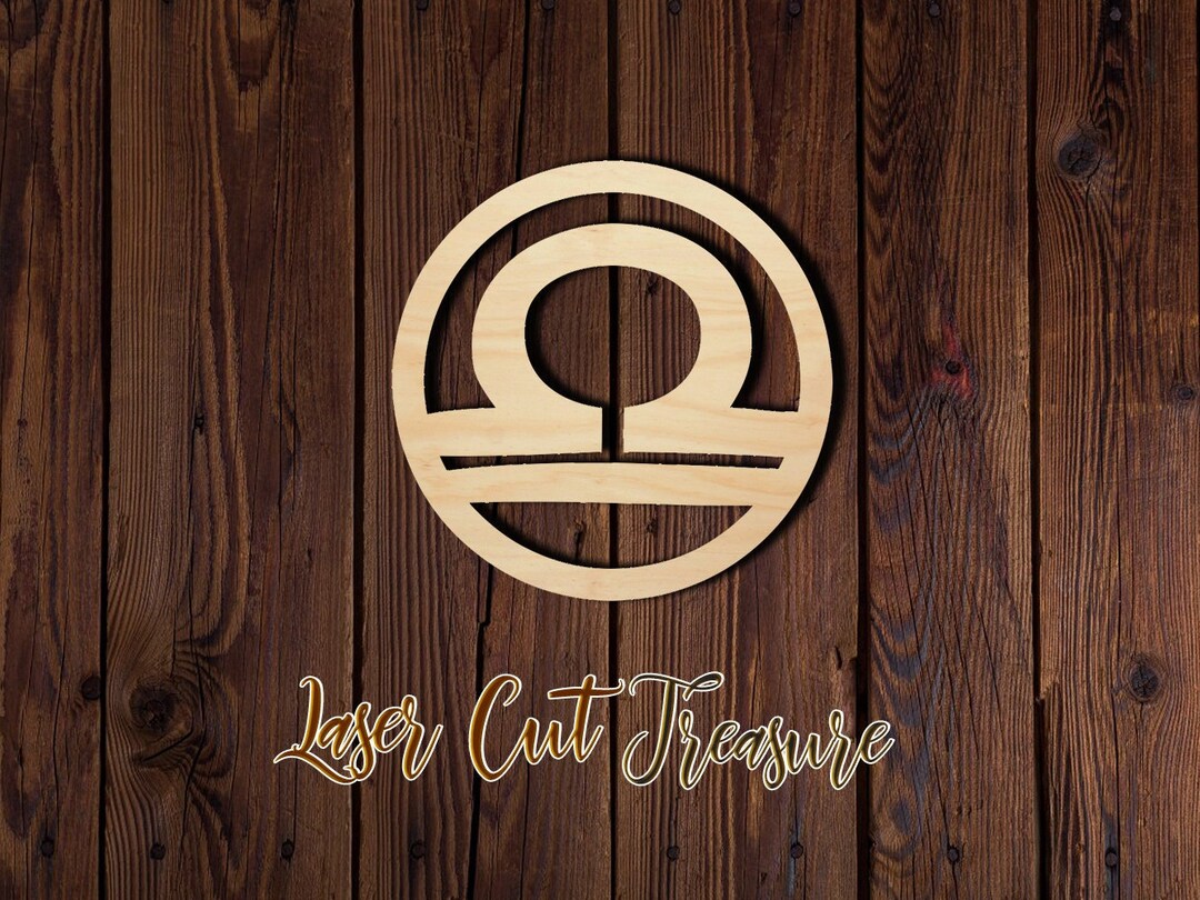 Libra Unfinished Laser Cut Wood Shape - Etsy