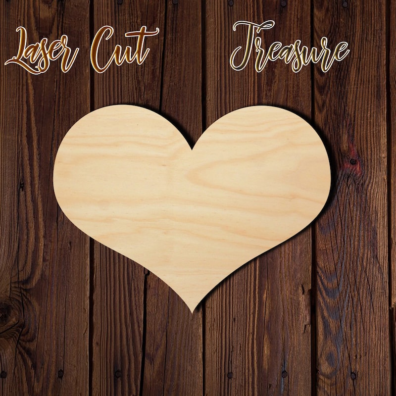 Wood Heart - Etsy