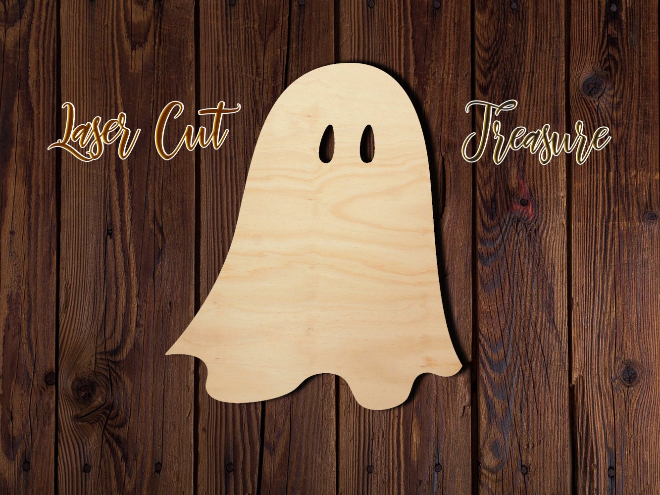 Ghost Halloween Unfinished Laser Cut Shape - Etsy