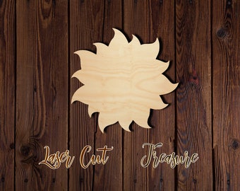 Sun Cut Outs-multiple Sizes Wood Craft Supply-sanded or Unsanded - Etsy