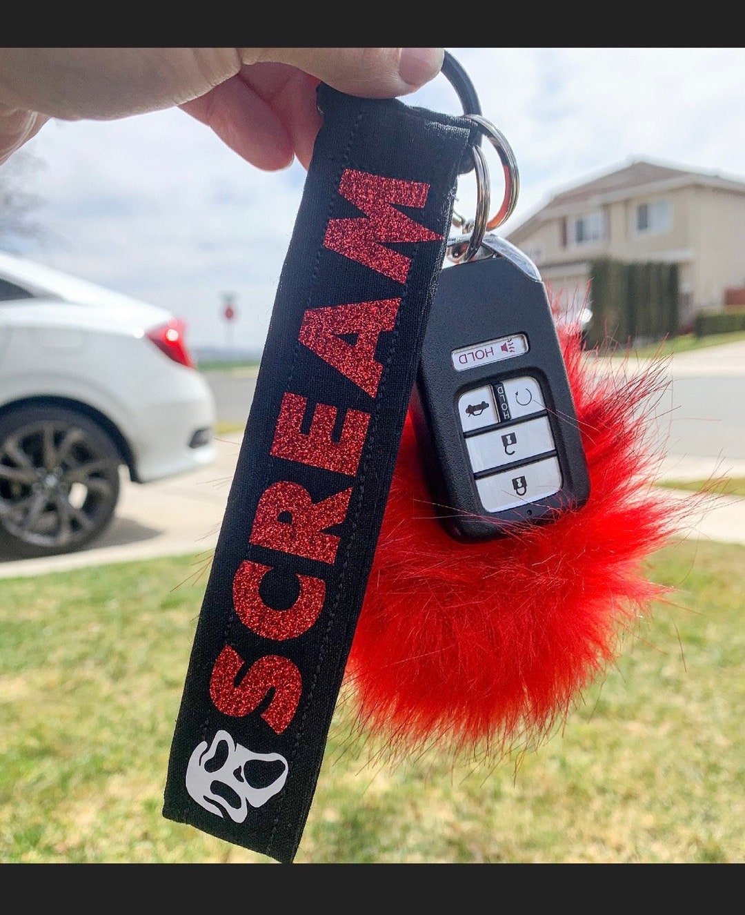 Scream Keychain - Etsy
