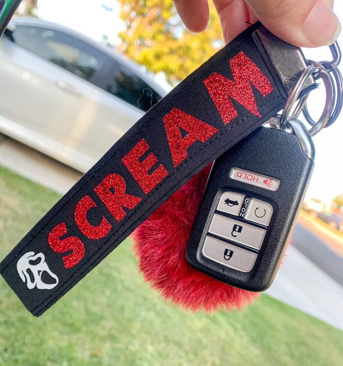 Scream Keychain Etsy
