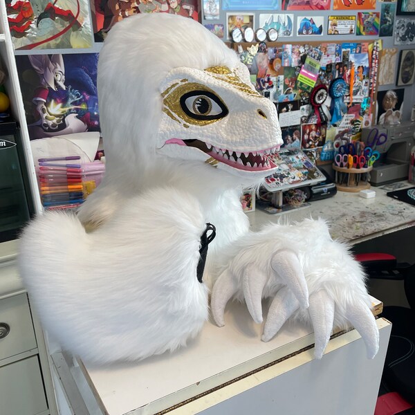 Raptor Furry Mask - Etsy UK