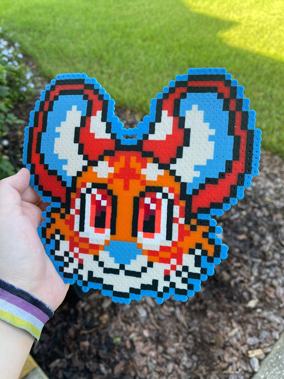 Custom Fursona Perler Badges - Etsy