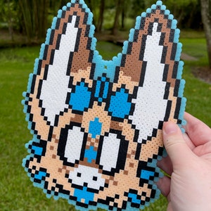 Custom Fursona Perler Badges! - Etsy