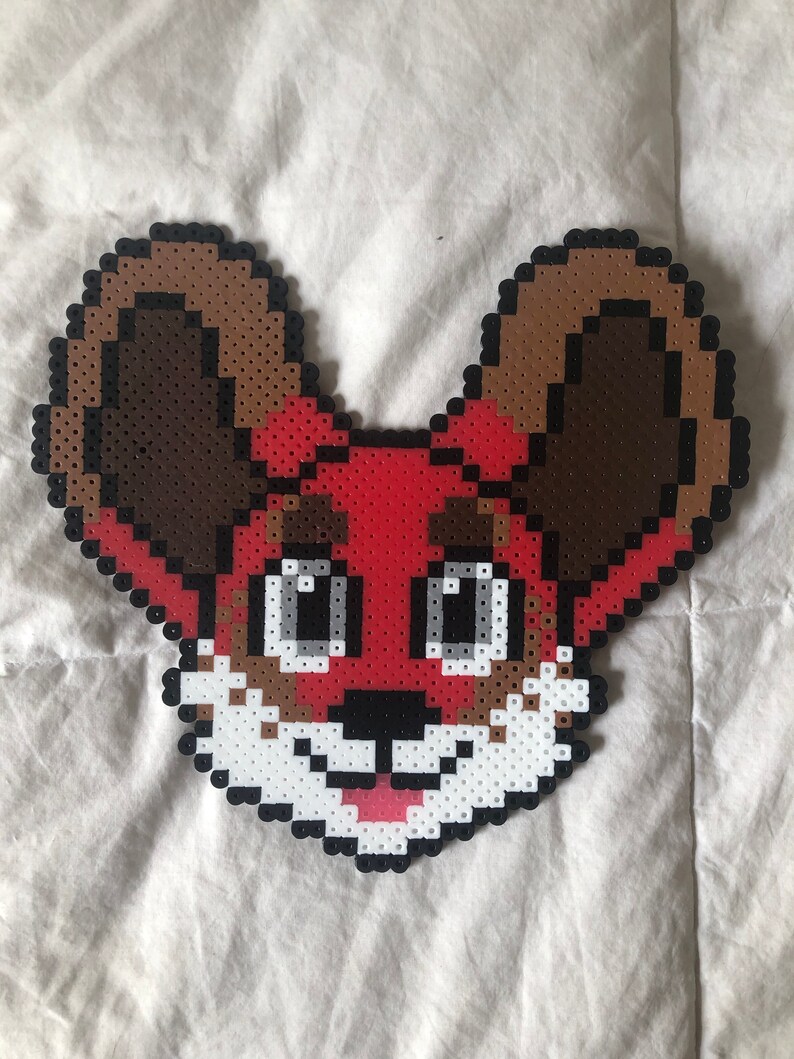 Custom Fursona Perler Badges | Etsy