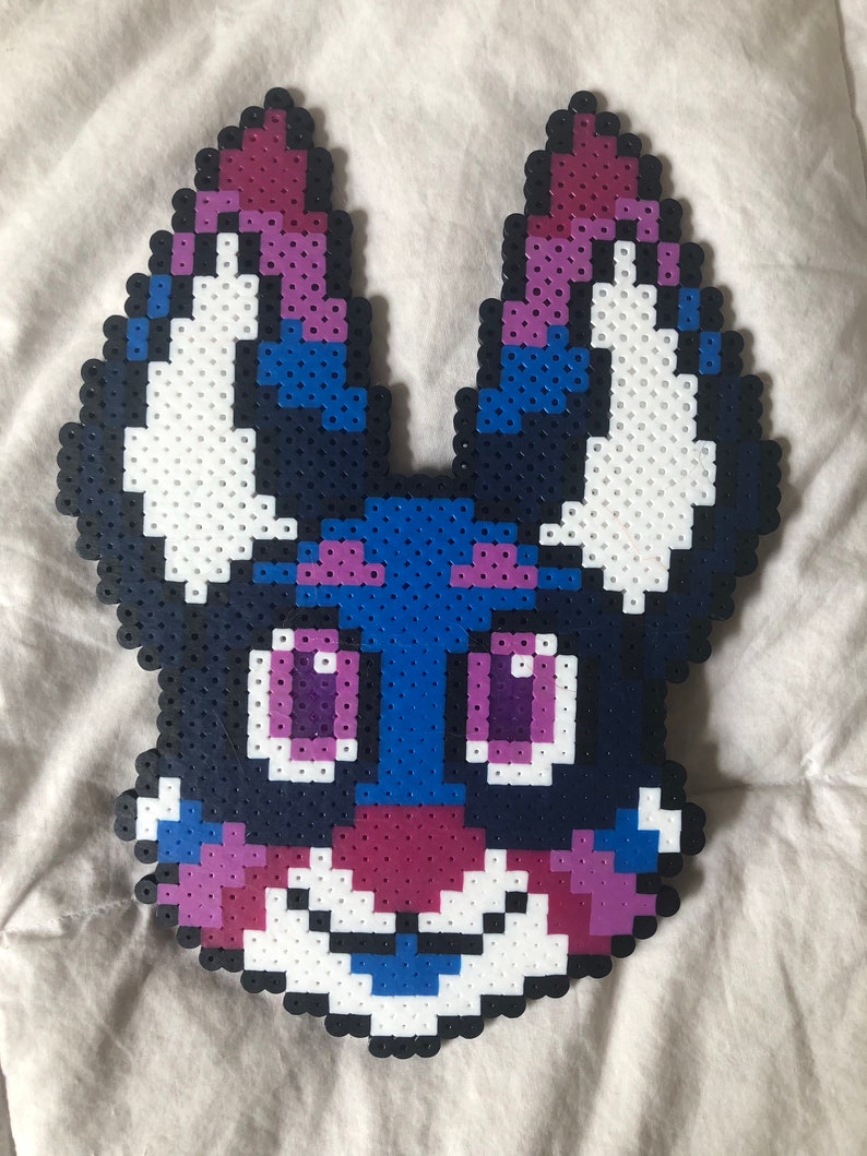 Custom Fursona Perler Badges | Etsy