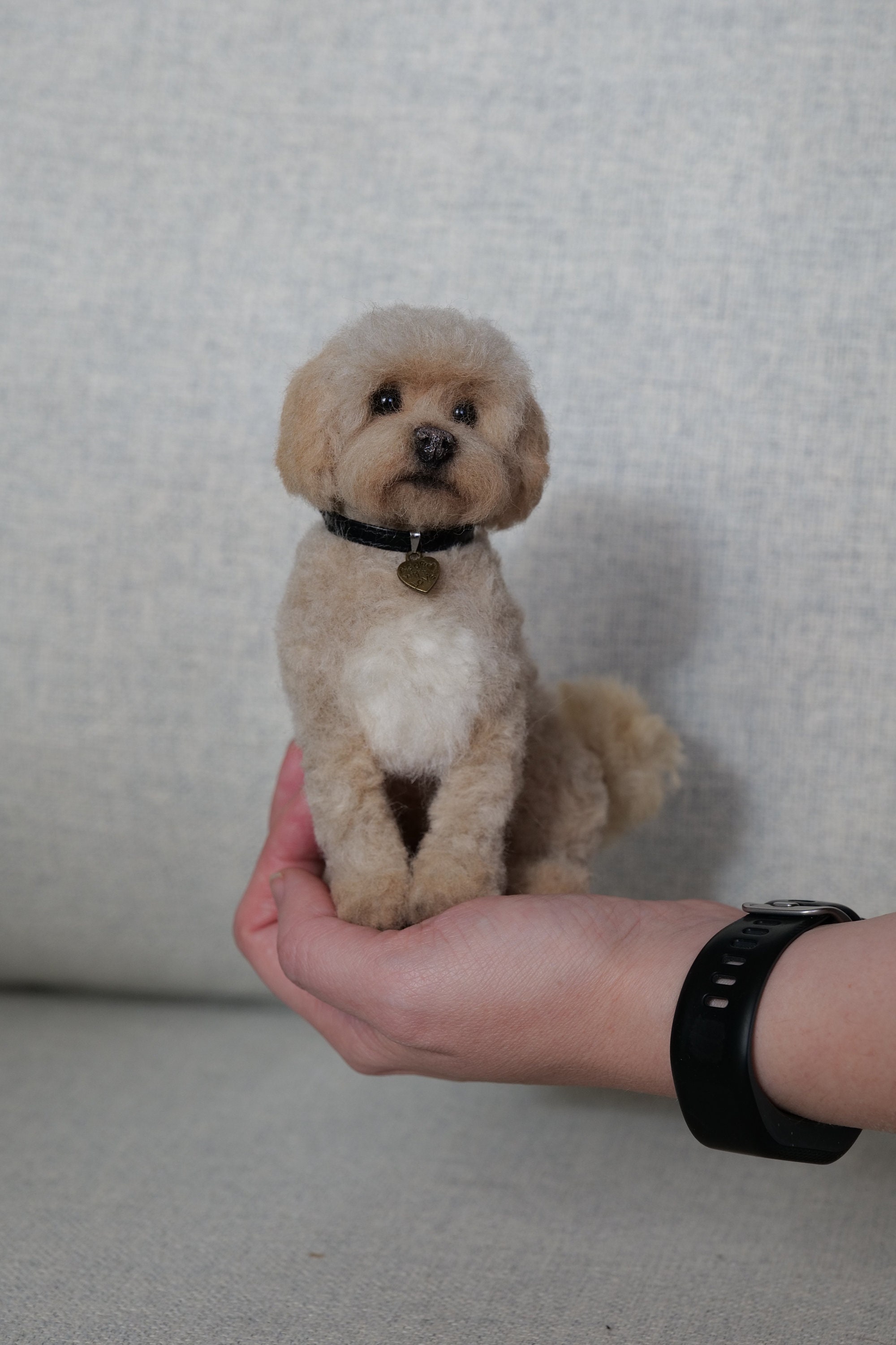 Made to Order - Realistic Replica, Dog Portrait, Needle Felting Animal ...