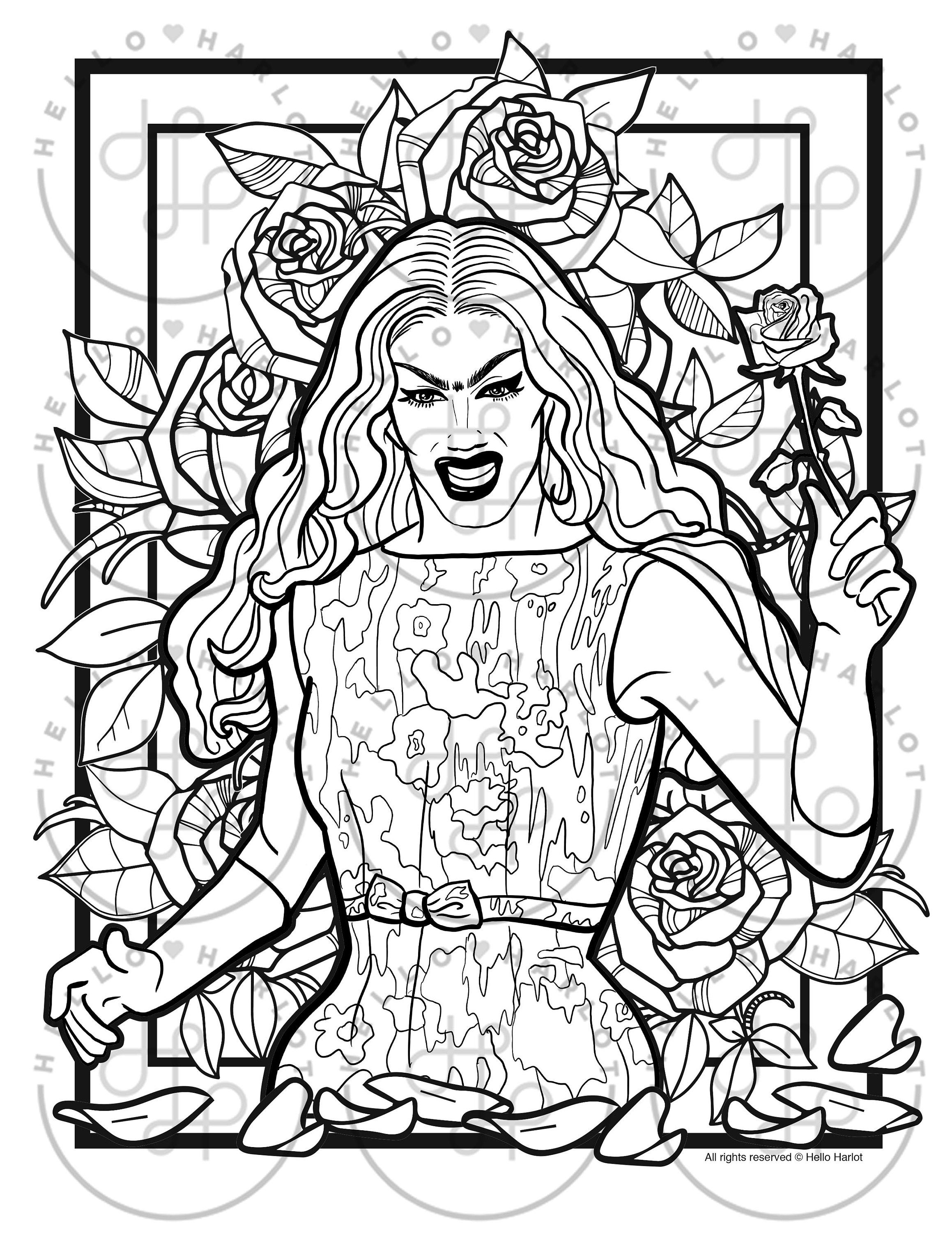 Digital coloring book Drawing & Illustration Digital etna.com.pe