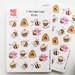 Dim Sum Sticker Sheets, Chinese Food Stickers, Kawaii Food Stickers 38 ...