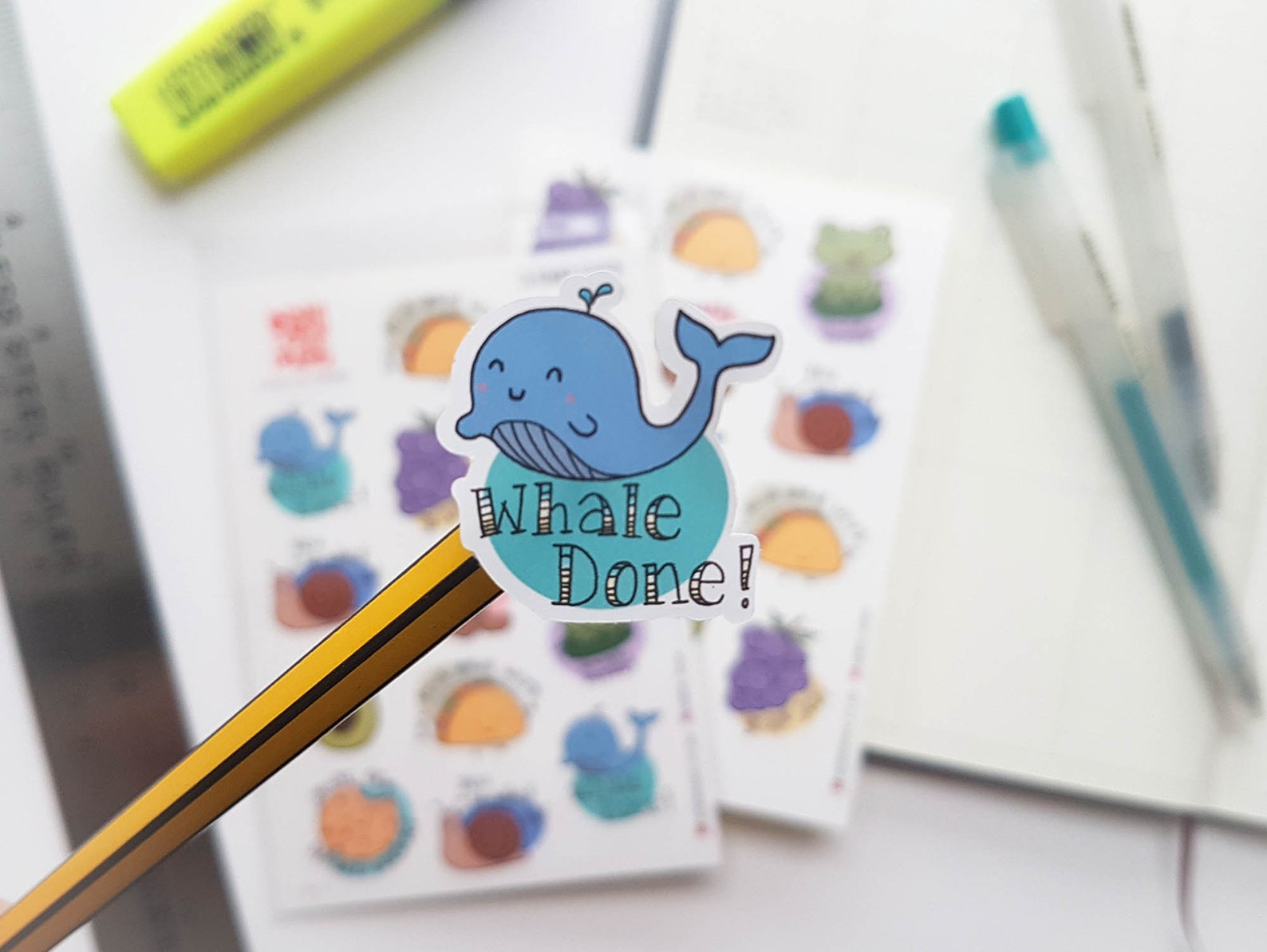 Teacher Reward Stickers No.1 Teacher Stickers Student Reward | Etsy