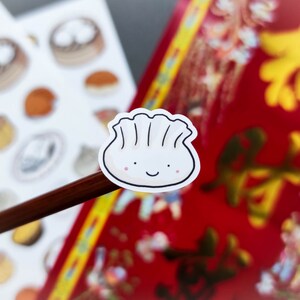 Dim Sum Sticker Sheets, Chinese Food Stickers, Kawaii Food Stickers (38 ...