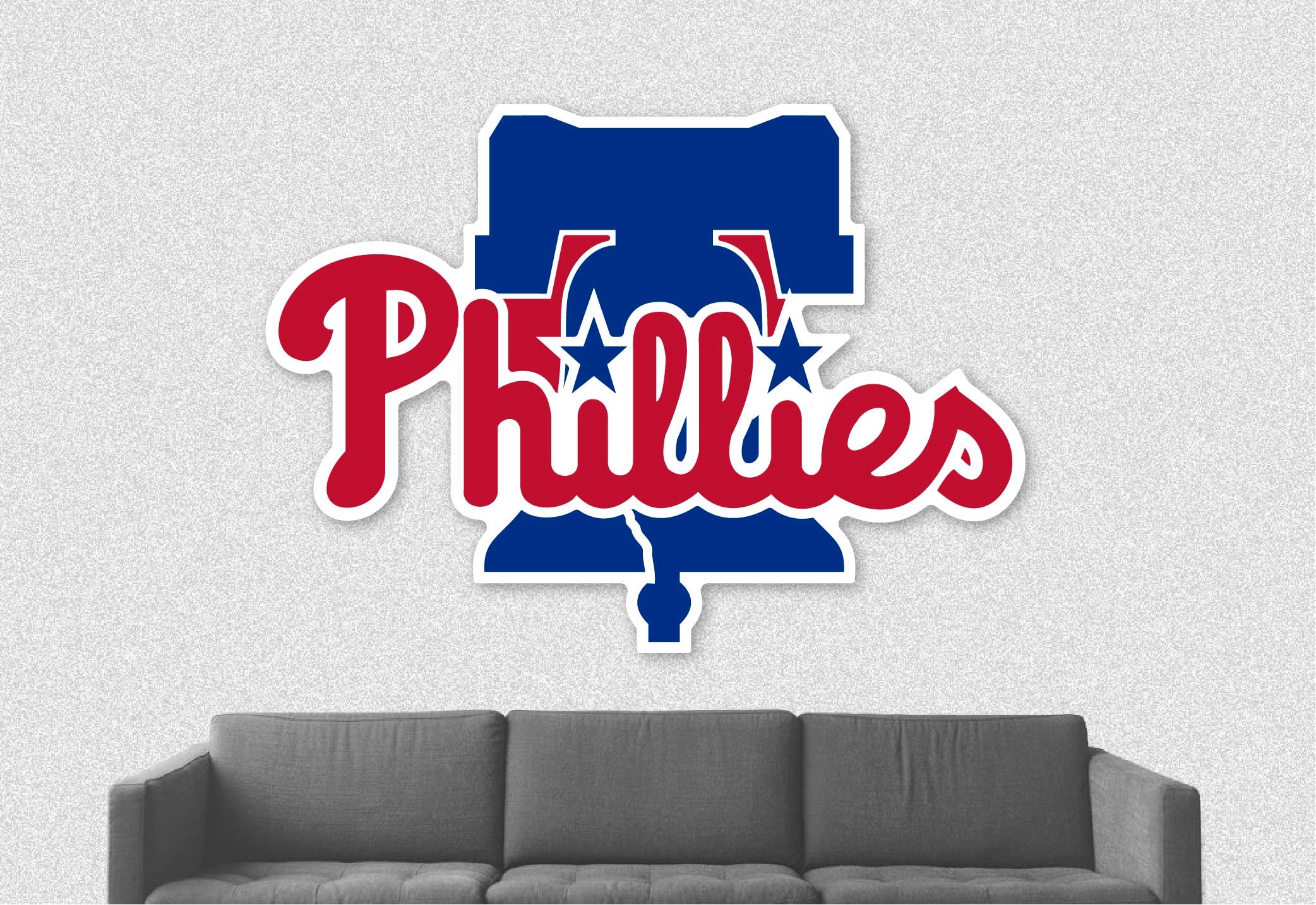 Philadelphia Phillies Sticker Decal Vinyl SIZES WALL Decor Peel and ...