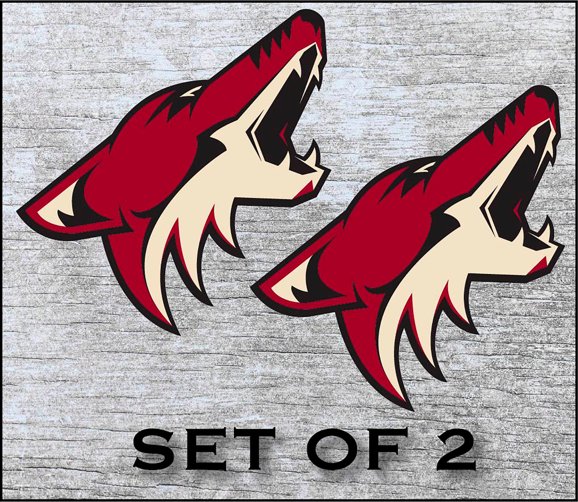 Phoenix Coyotes Sticker Decal Vinyl 12 17 - Etsy.de