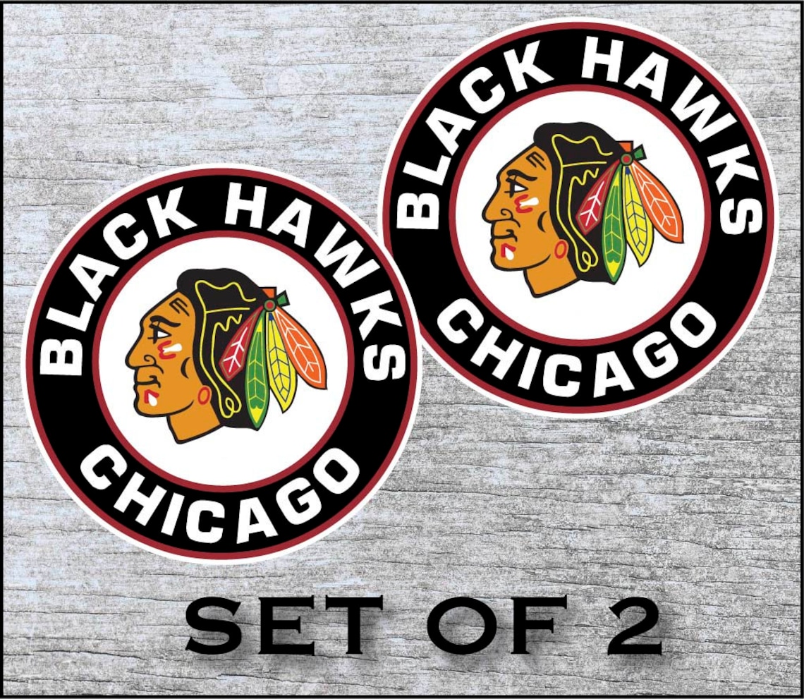 Chicago Blackhawks Sticker Decal Vinyl 12 17 | Etsy