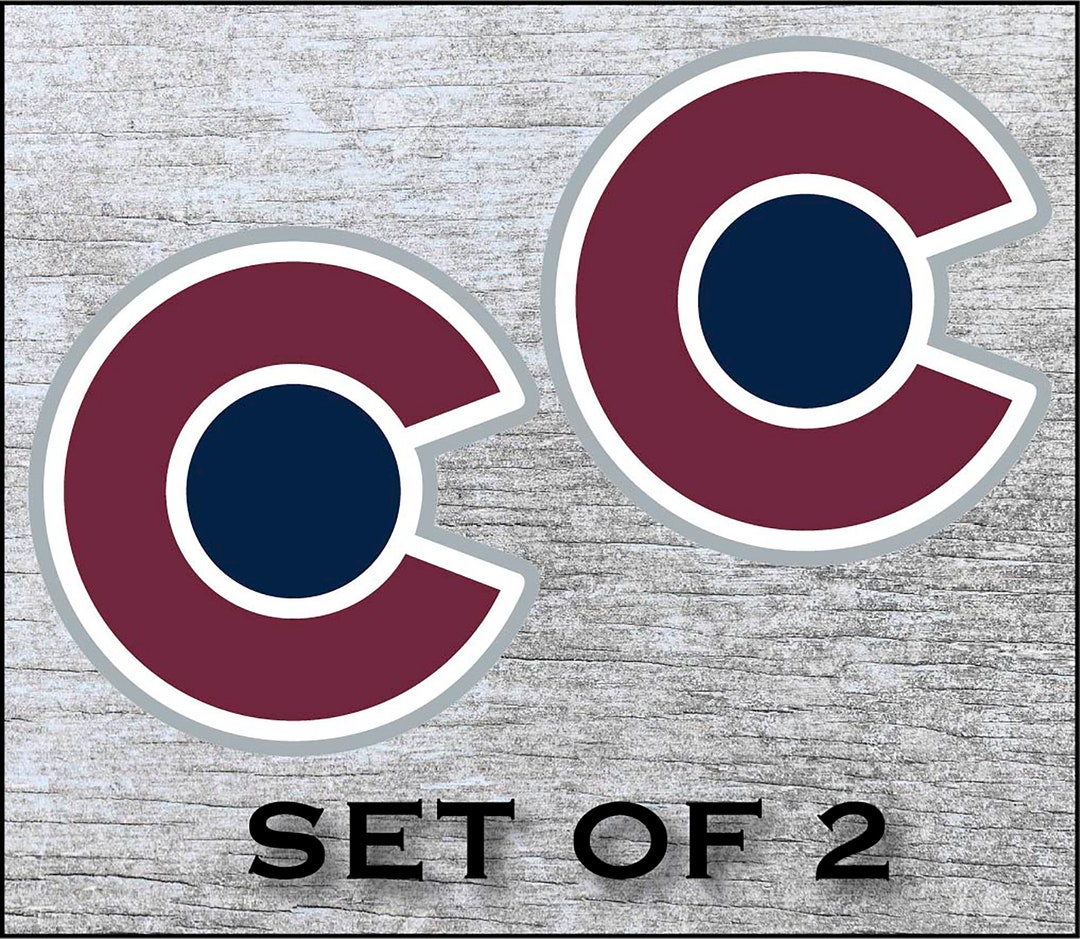 Colorado Avalanche Jackets Sticker Decal Vinyl 12 - Etsy