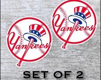 Yankees Car Decal - Etsy