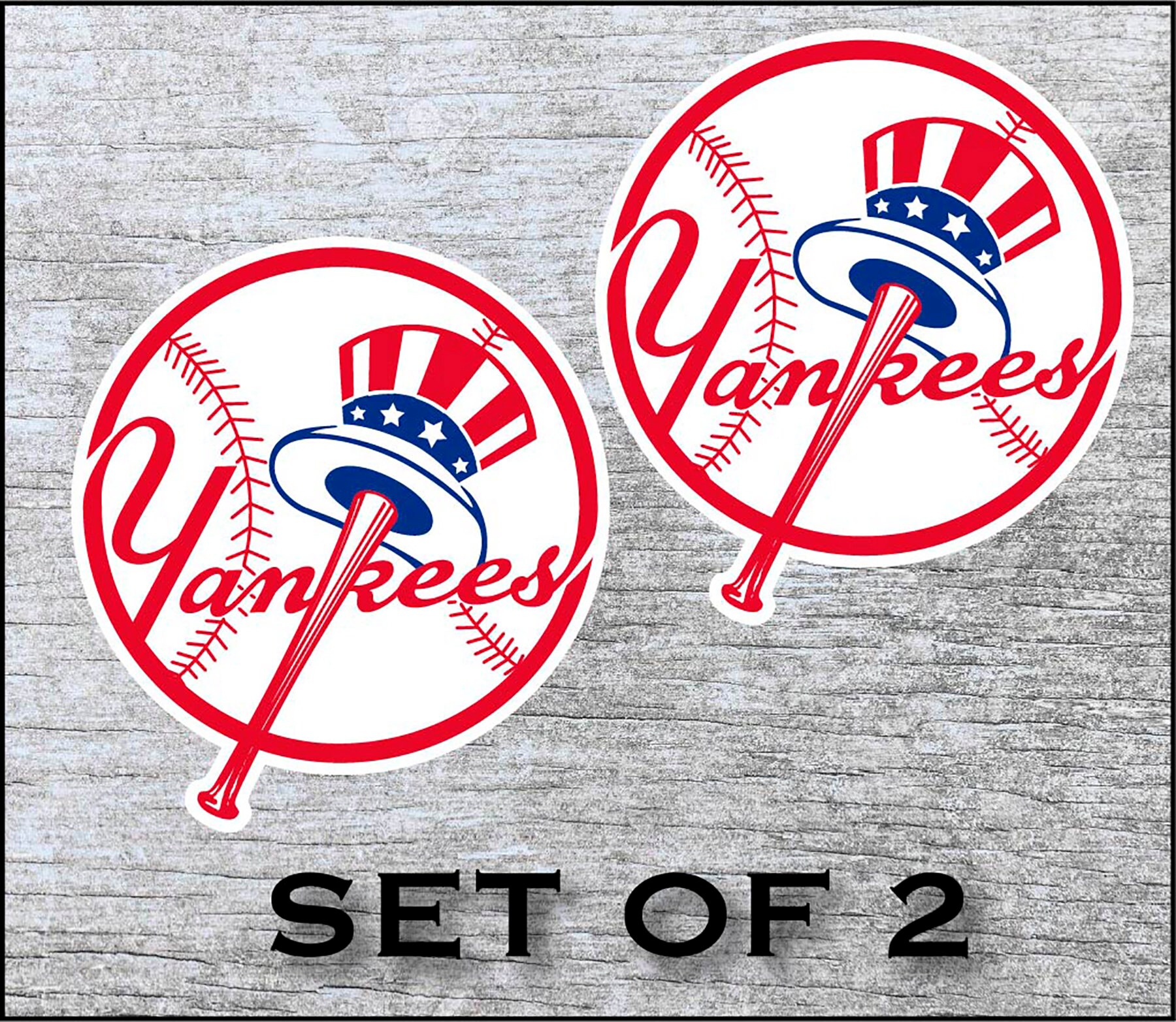 New York Yankees Sticker Decal Vinyl 12, 17, 20 Cornhole Car Truckany ...