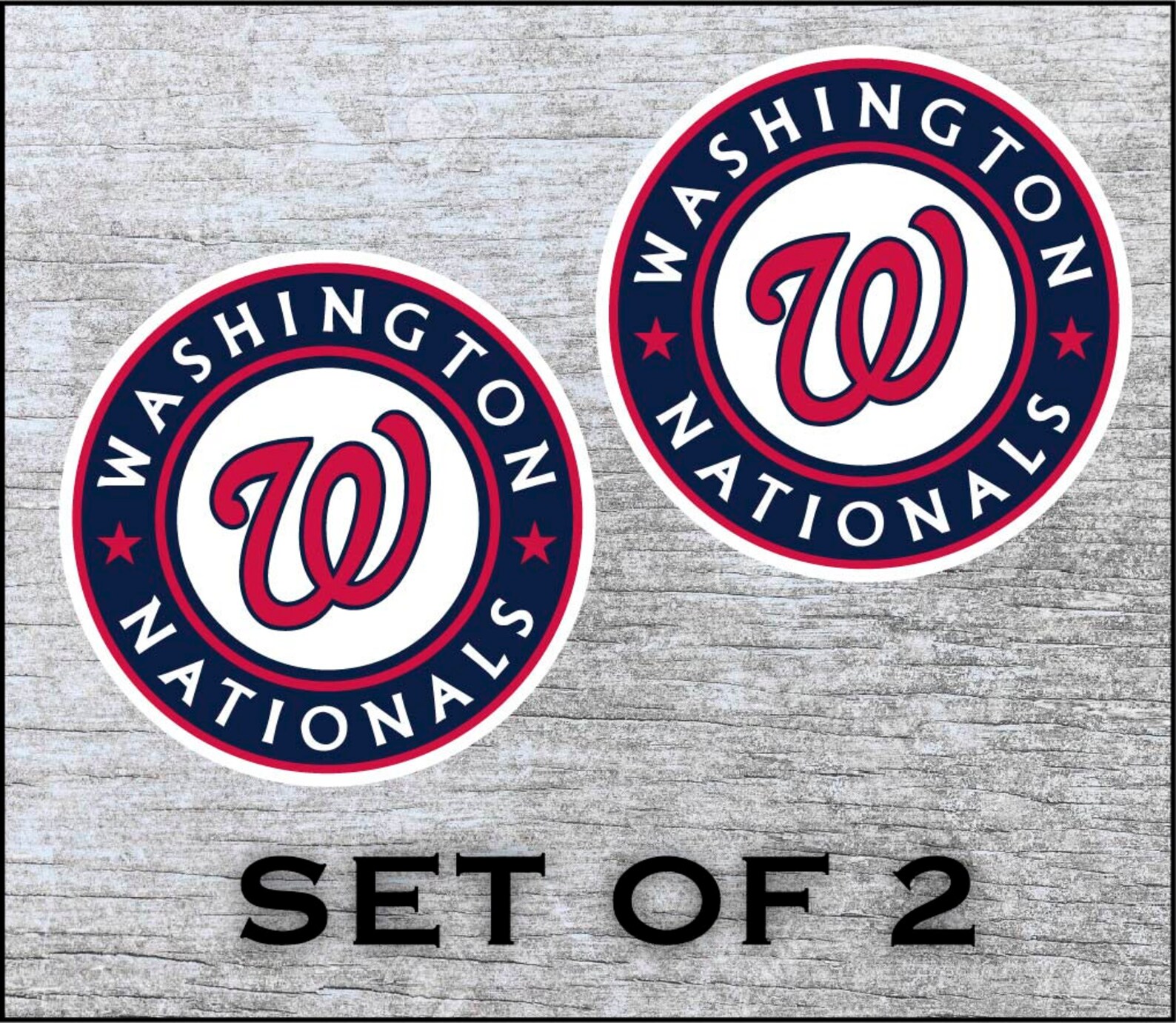 Washington Nationals Sticker Decal Vinyl 12 17 - Etsy