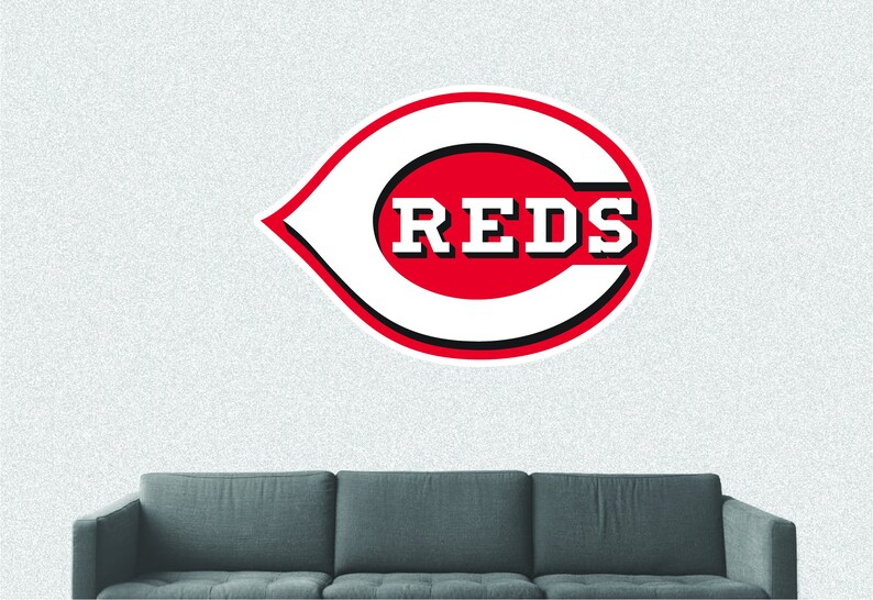 Cincinnati Reds Sticker Decal Vinyl SIZES WALL Decor Peel and ...