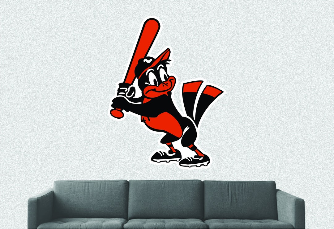 Baltimore Orioles Sticker Decal Vinyl SIZES WALL Decor Peel and ...