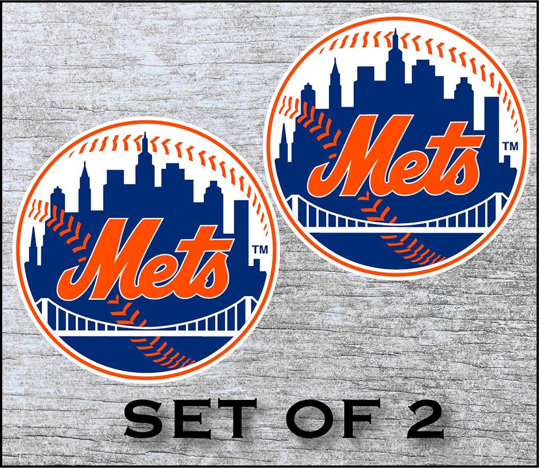 New York Mets Sticker Decal Vinyl 12, 17, 20 Cornhole Car Truckany Flat ...