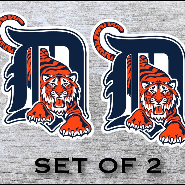 Detroit Tigers Car Decal - Etsy